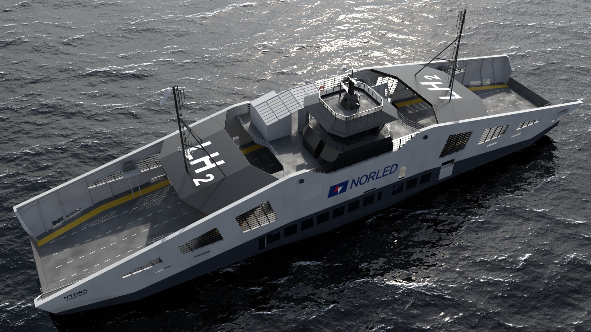 3D Hydrogen-powered Ship Hydra Model - TurboSquid 2136239