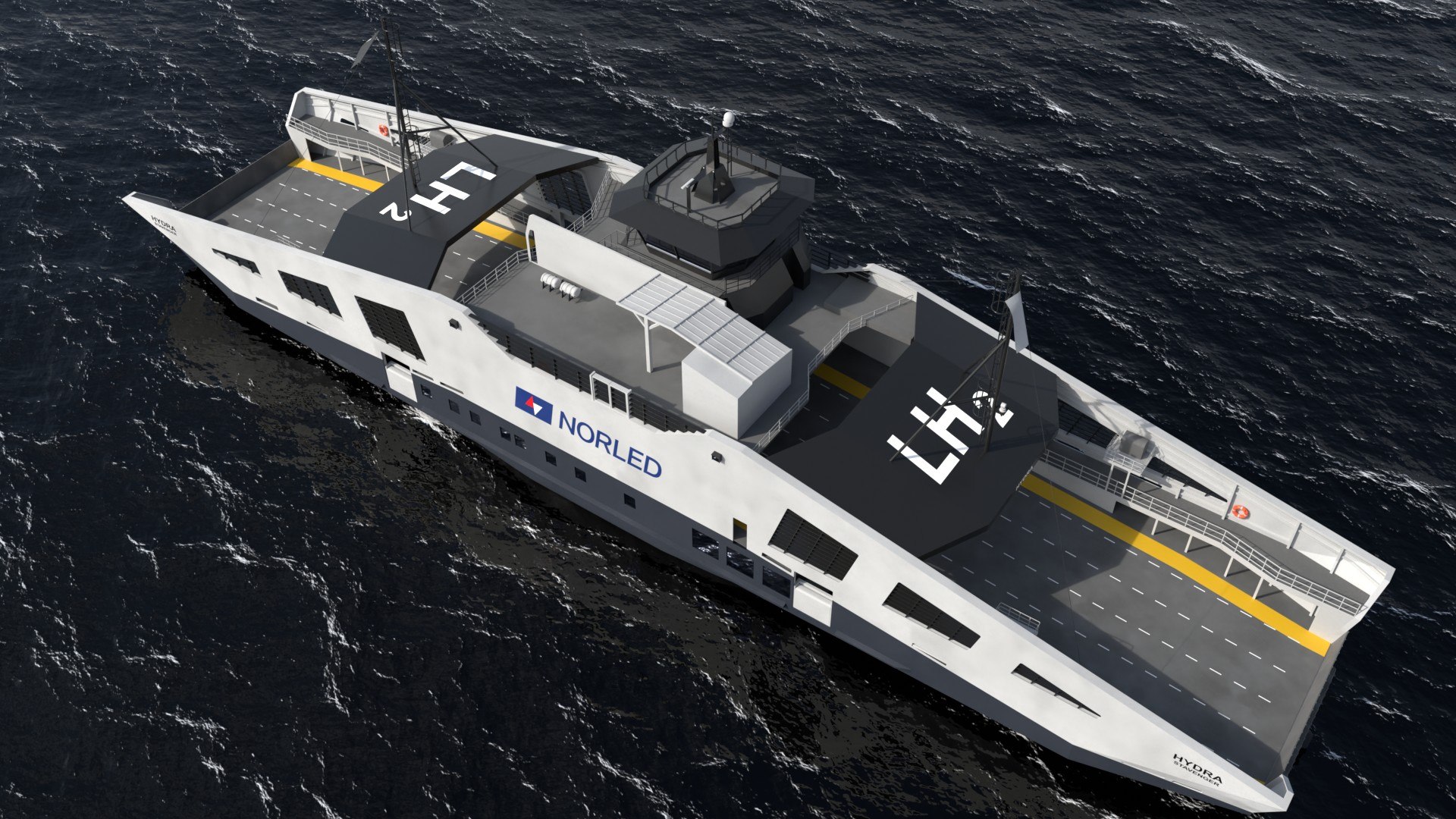 3D Hydrogen-powered Ship Hydra Model - TurboSquid 2136239