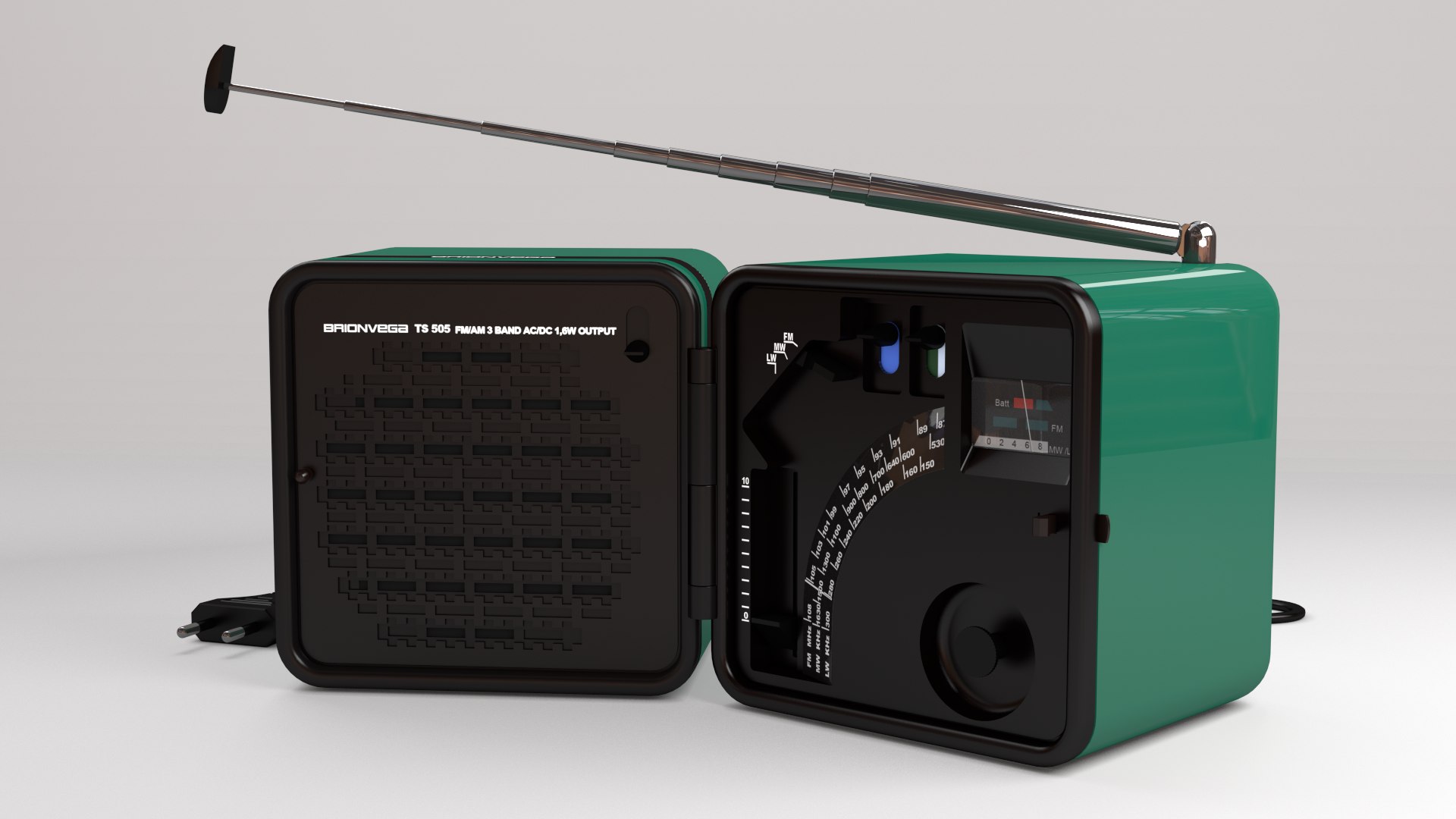 Brionvega Radio Blender 3d Obj