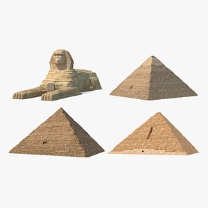 3D Pyramids Of Giza Models - Browse & Download Formats - TurboSquid