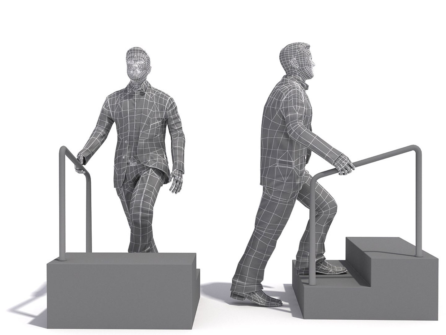 people 1 male 3d model