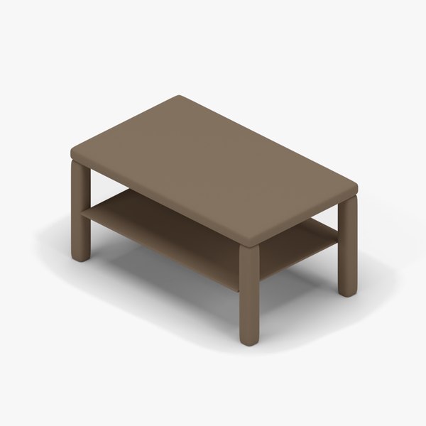 3D model Cartoon Coffee Table - TurboSquid 1951351