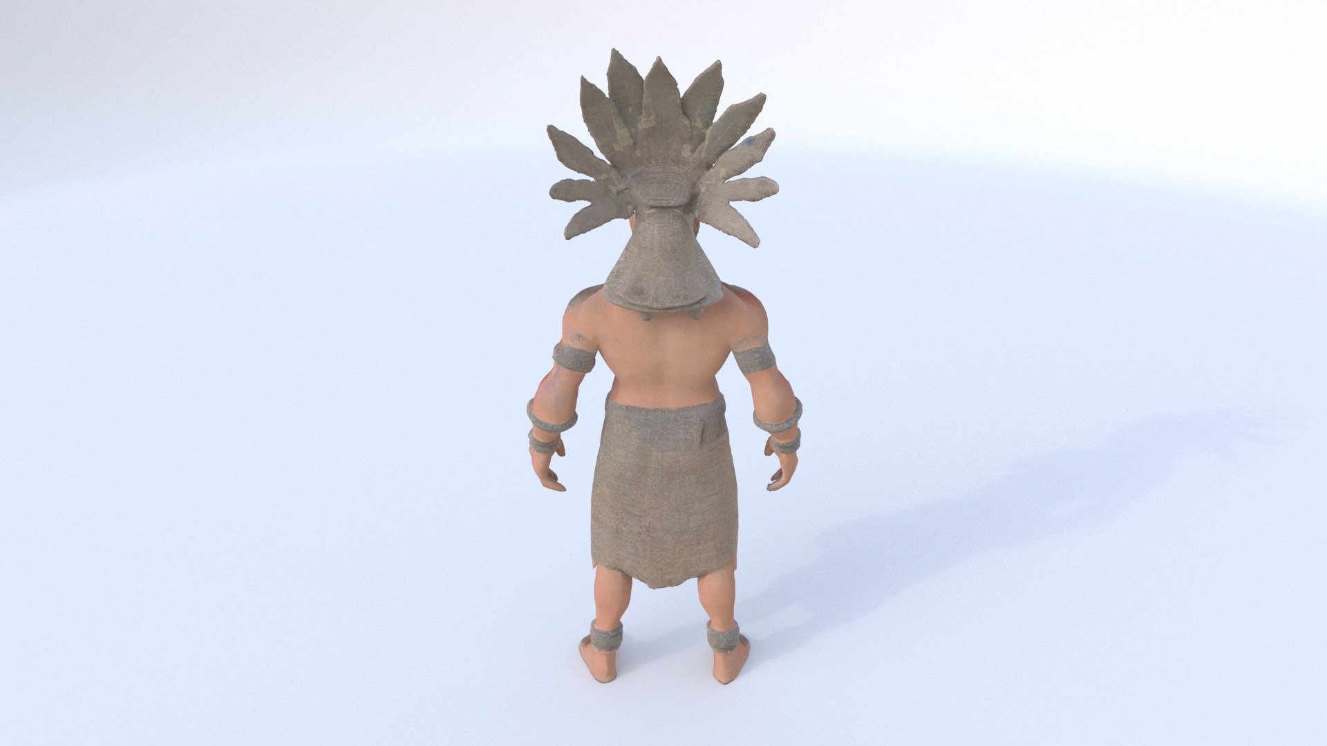 Aztec Character A 3D - TurboSquid 2328527