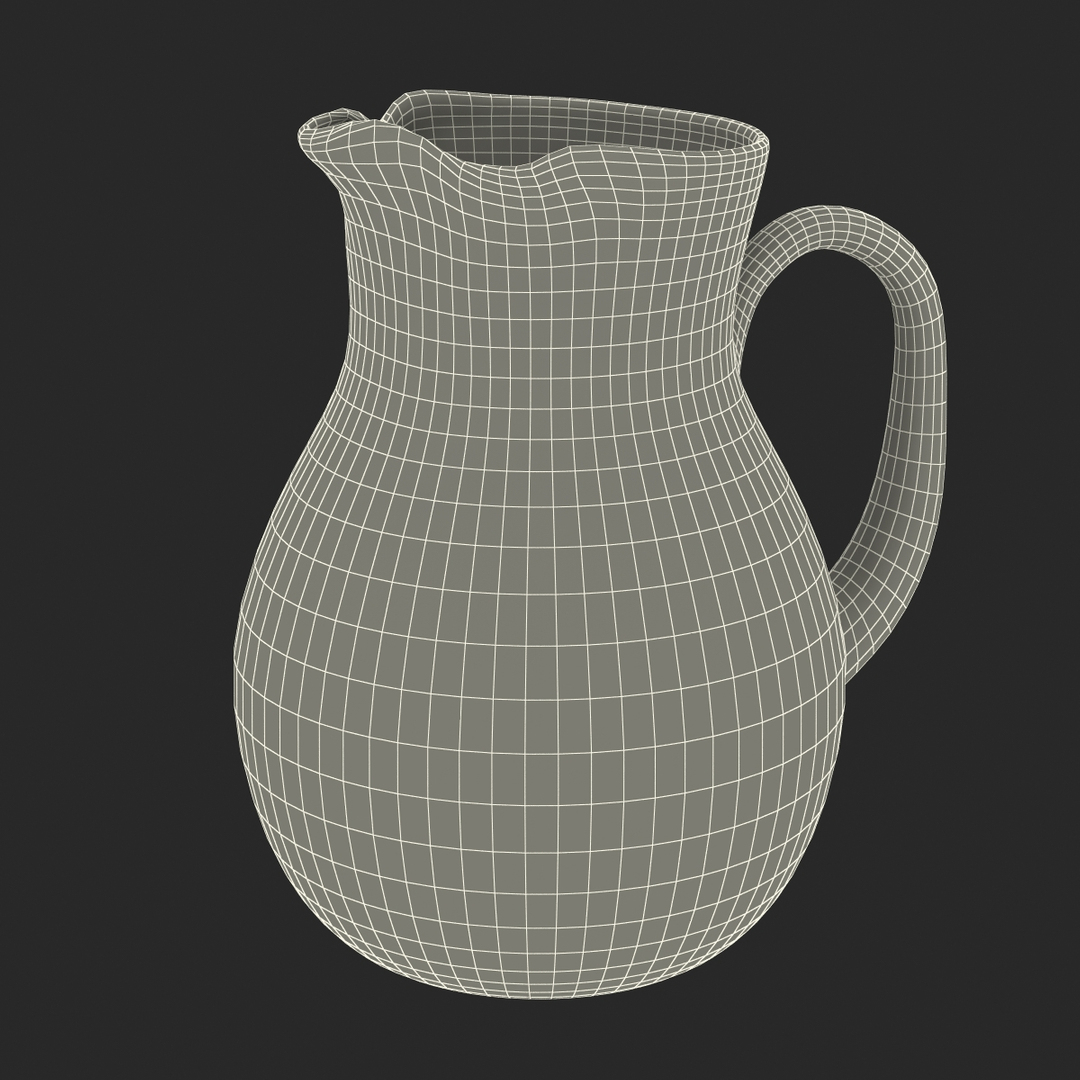 pitchers set fruit 3d 3ds