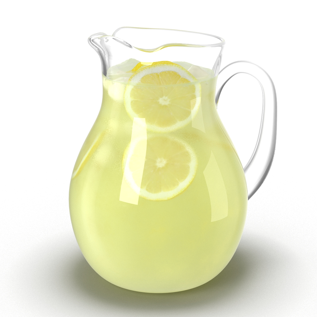 pitchers set fruit 3d 3ds