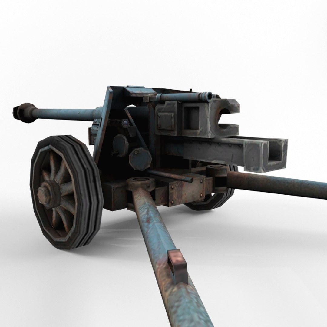 3d Model Of Pak 40