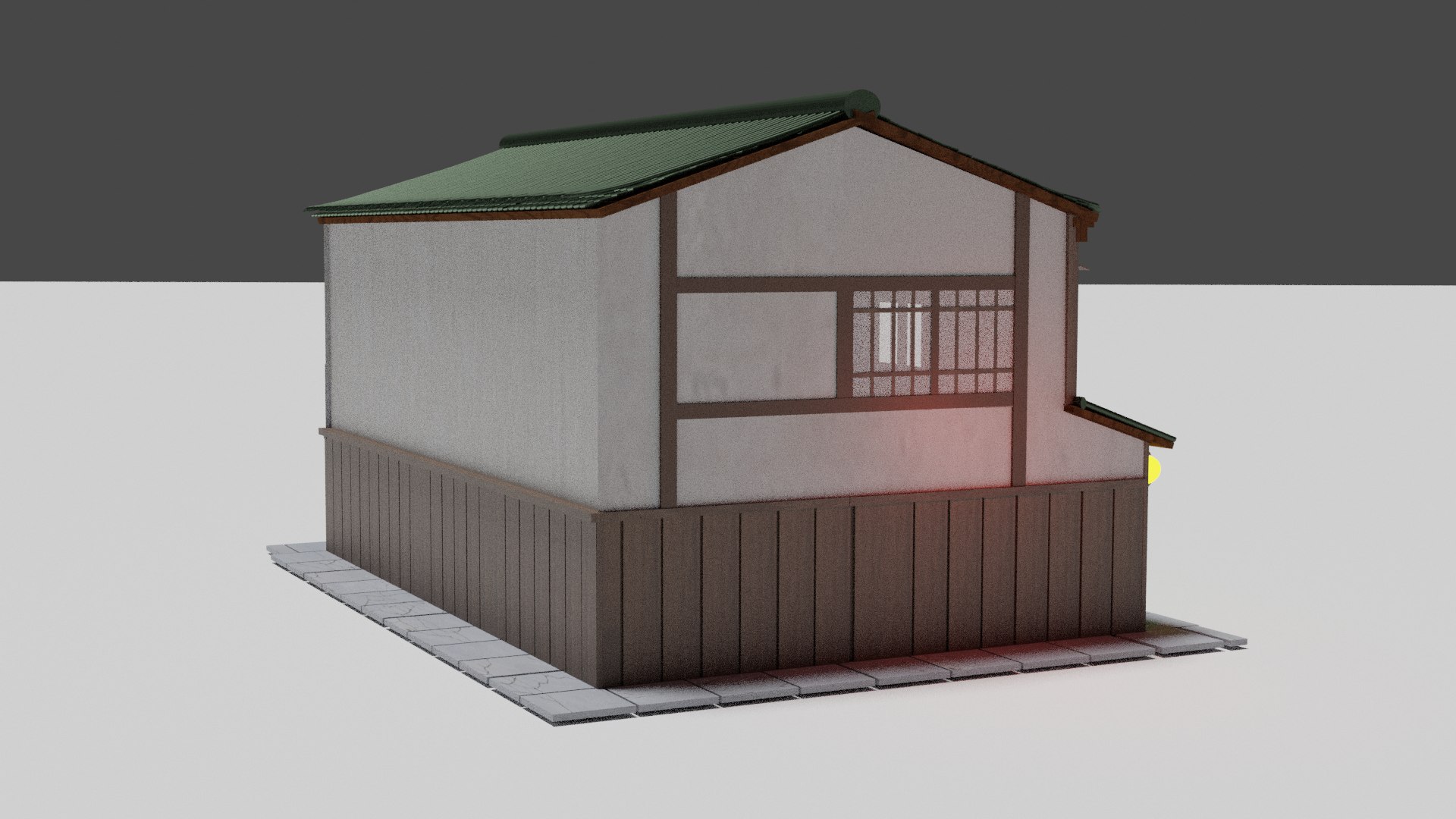 3D Model Japanese House Low-poly 3D Model - TurboSquid 1774684