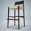 Forms Bar Stool HD 3D Model - TurboSquid 2355749