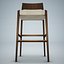 Forms Bar Stool HD 3D Model - TurboSquid 2355749