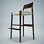 Forms Bar Stool HD 3D Model - TurboSquid 2355749