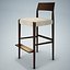 Forms Bar Stool HD 3D Model - TurboSquid 2355749