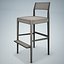 Forms Bar Stool HD 3D Model - TurboSquid 2355749