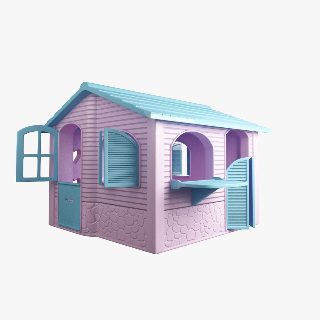 3dsmax Small House Toy