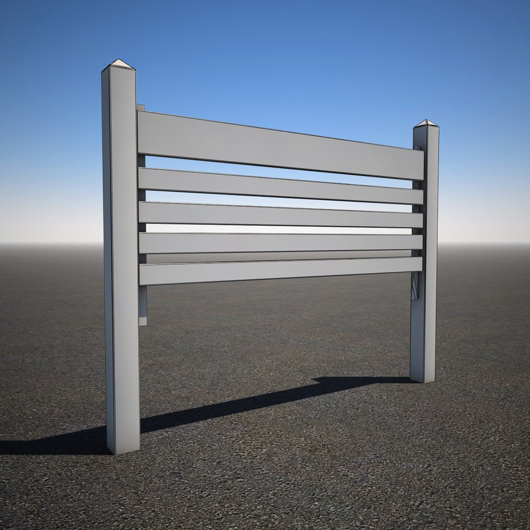 park sign 3d model