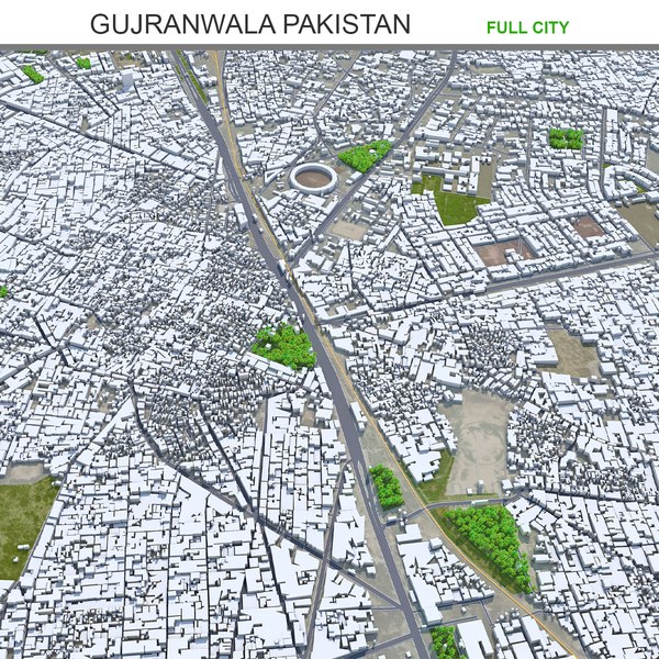 modelo 3d Gujranwala Pakistan - TurboSquid 2090163
