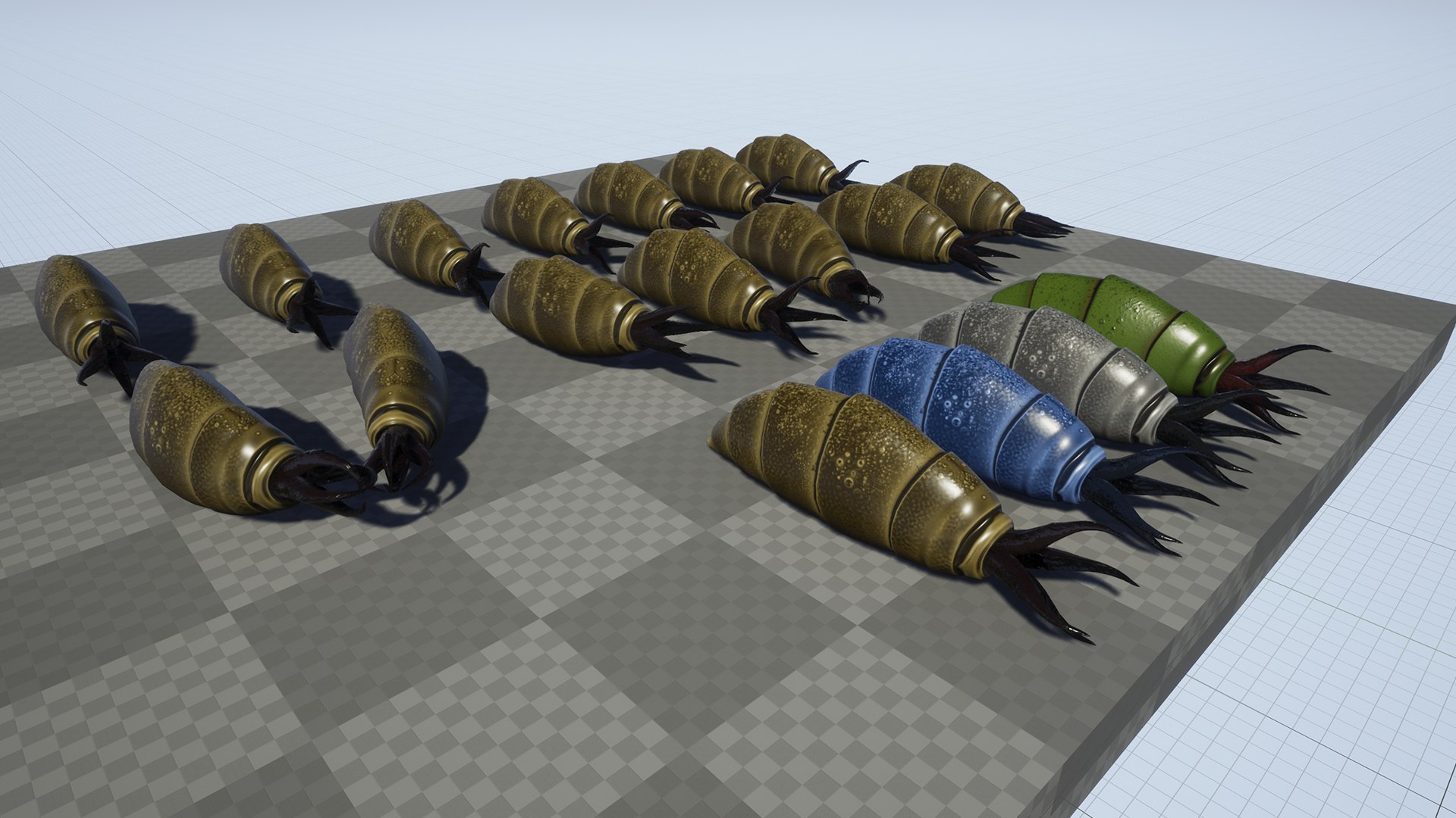 3D Worm creature1 model - TurboSquid 2126180