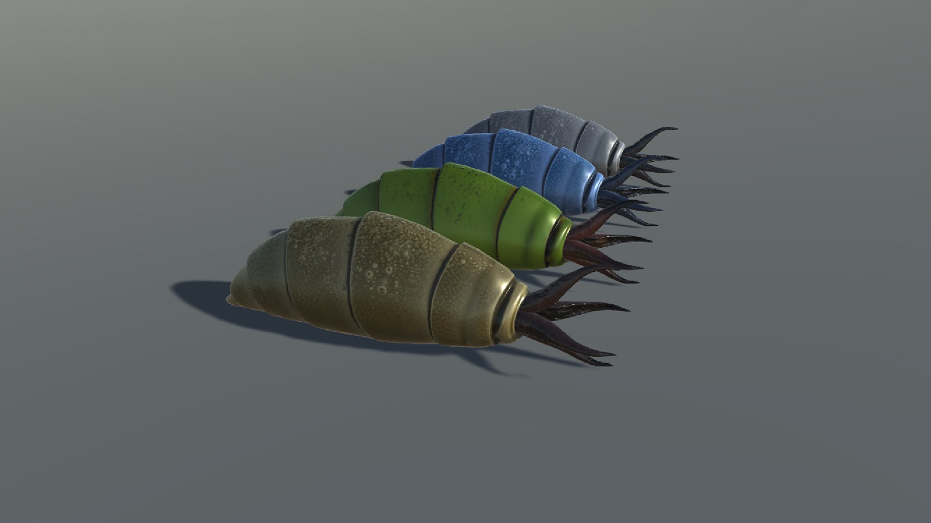 3D Worm creature1 model - TurboSquid 2126180