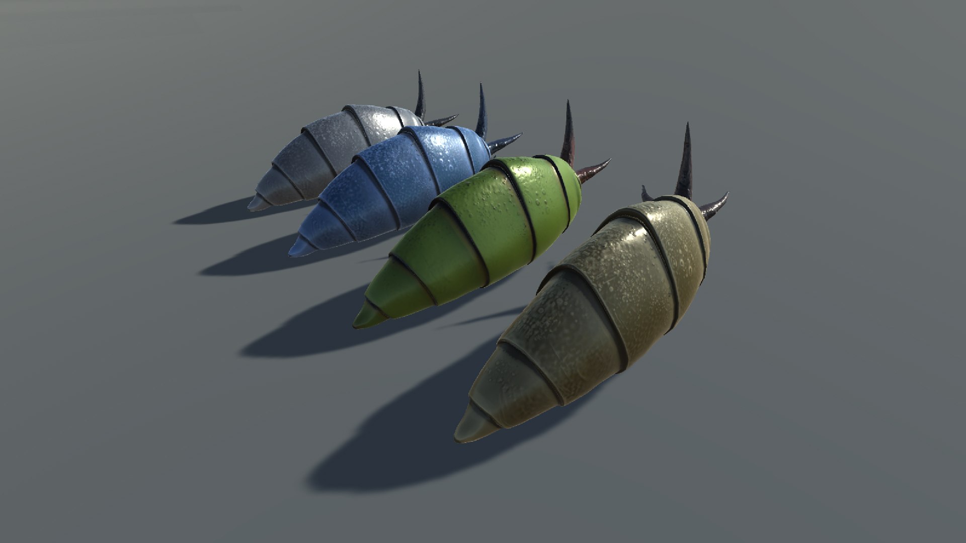 3D Worm creature1 model - TurboSquid 2126180