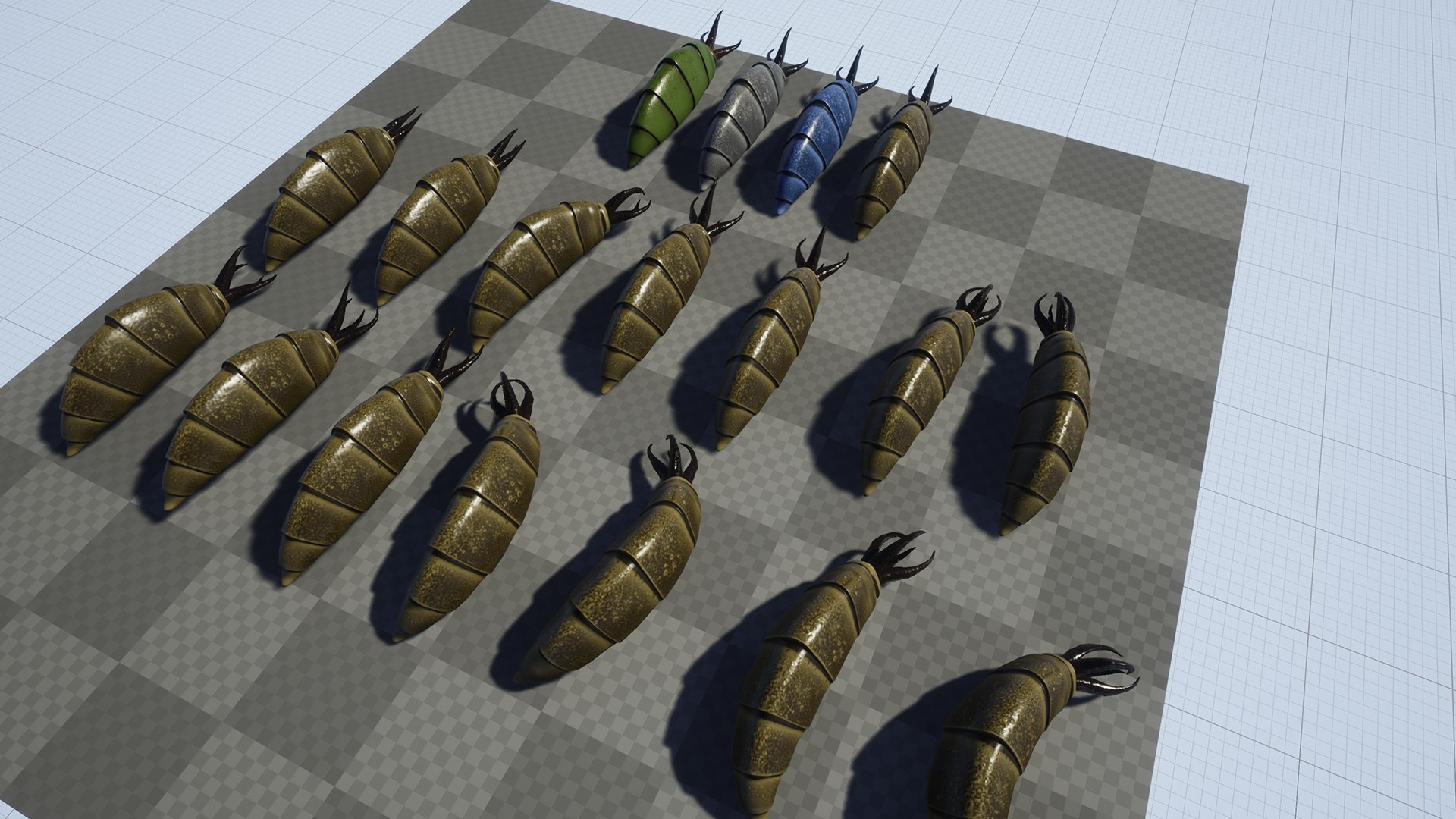 3D Worm creature1 model - TurboSquid 2126180