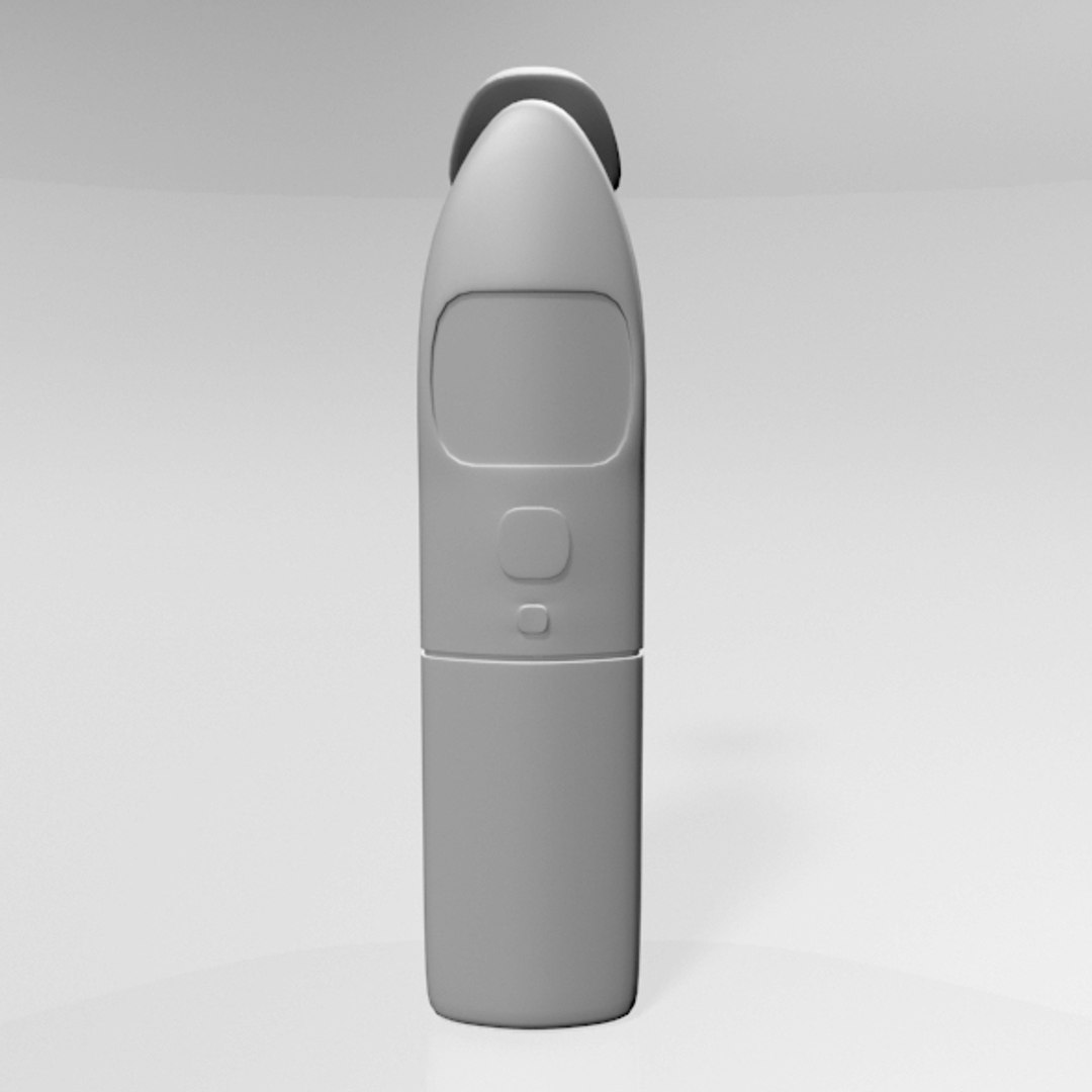 3D Infrared Forehead Thermometer 03 - TurboSquid 1932607