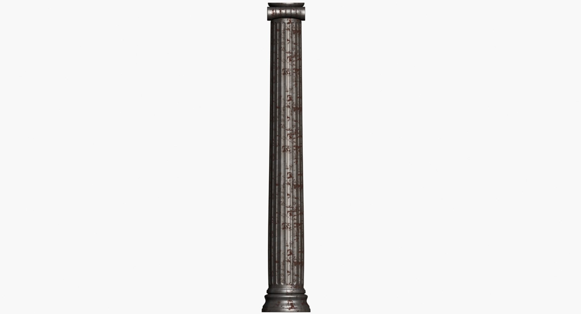 3D metal column model - TurboSquid 1252684