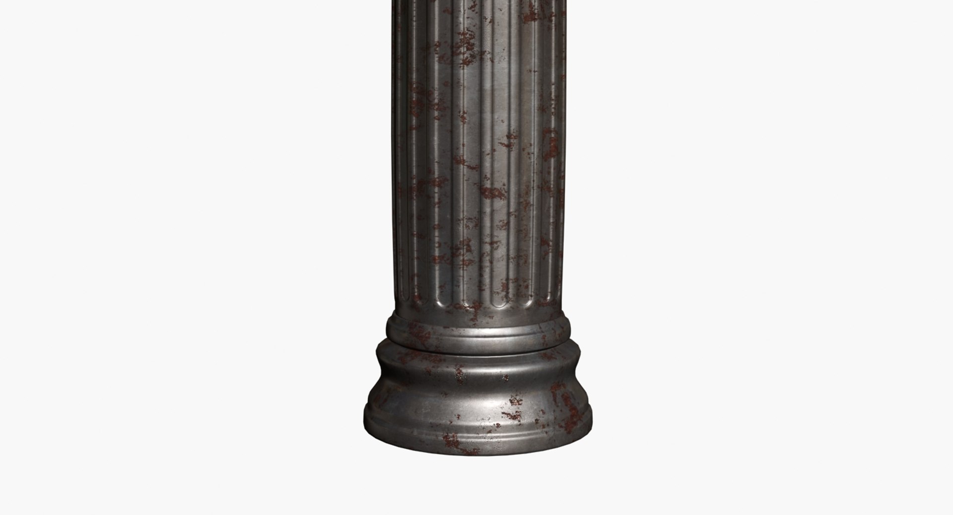 3D metal column model - TurboSquid 1252684