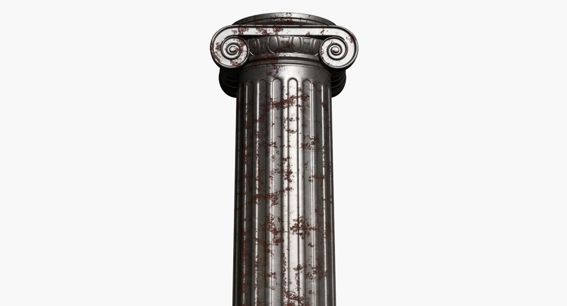 3D metal column model - TurboSquid 1252684