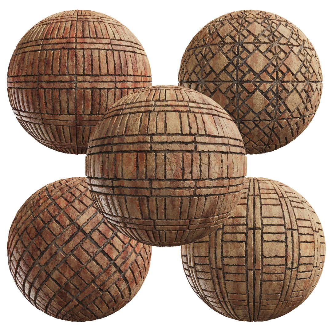 PBR Bricks 02 - Tileable 4K Texture Model - TurboSquid 2341607