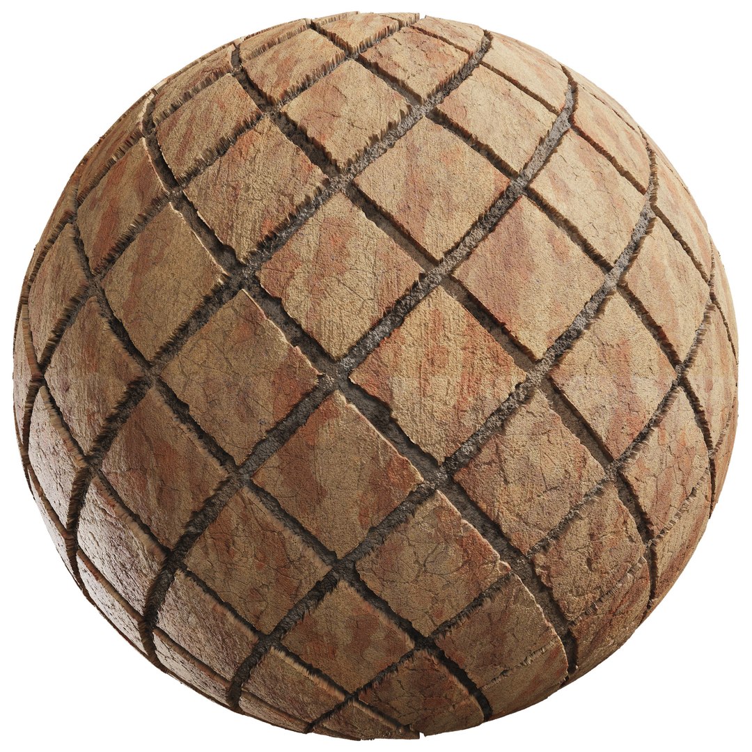 PBR Bricks 02 - Tileable 4K Texture Model - TurboSquid 2341607