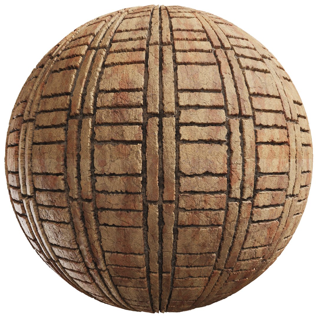 PBR Bricks 02 - Tileable 4K Texture Model - TurboSquid 2341607