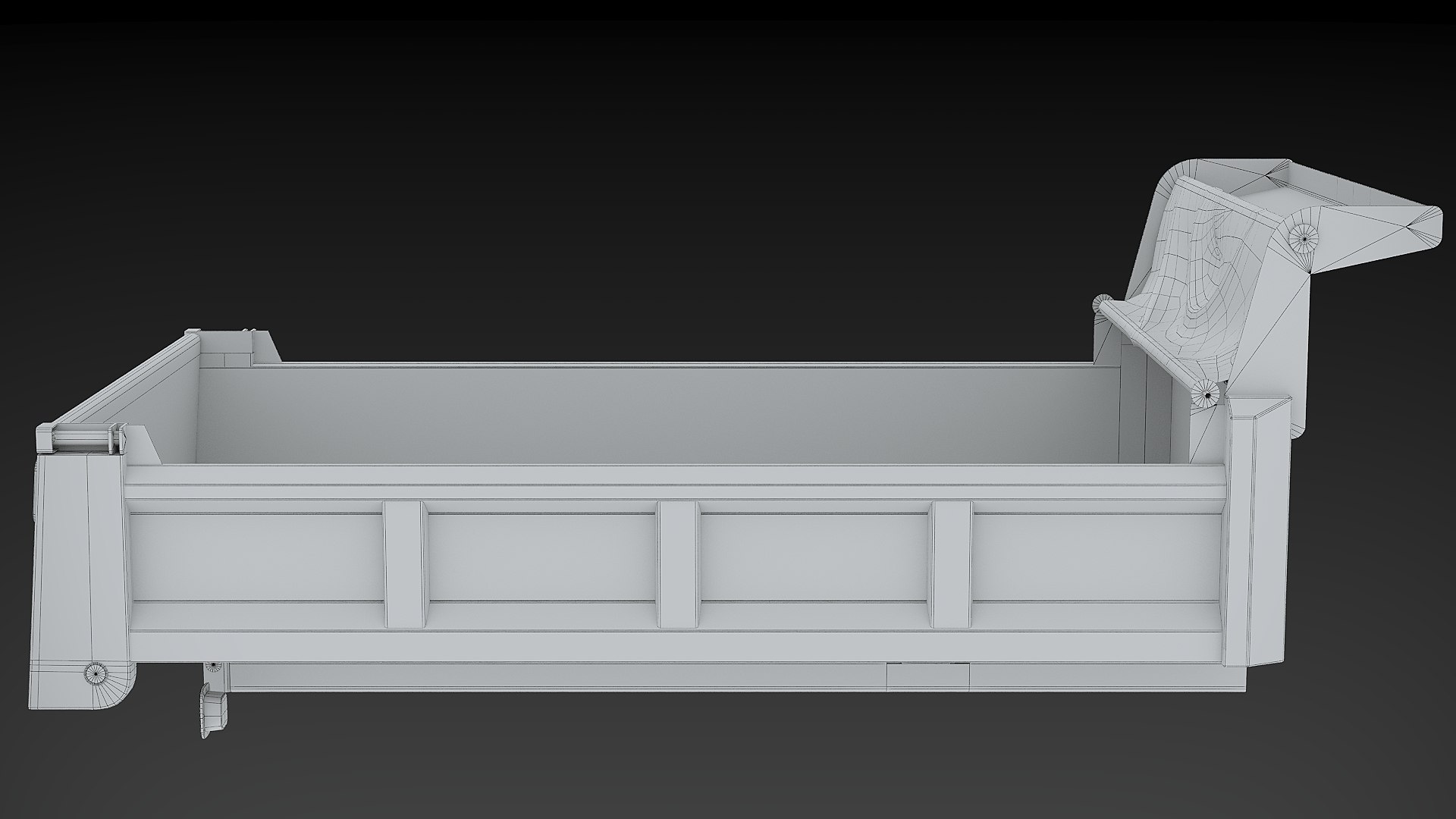 Dump Body 3D Model - TurboSquid 2378353