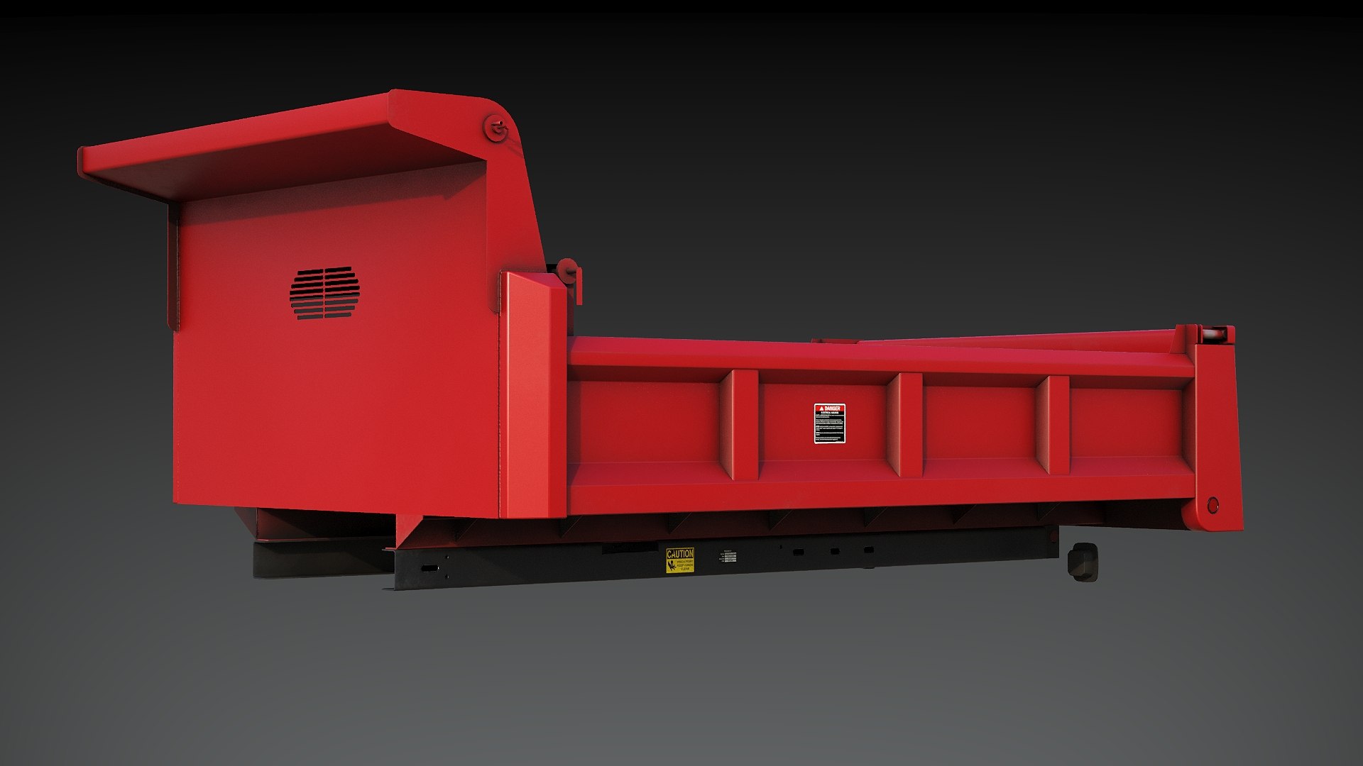 Dump Body 3D Model - TurboSquid 2378353