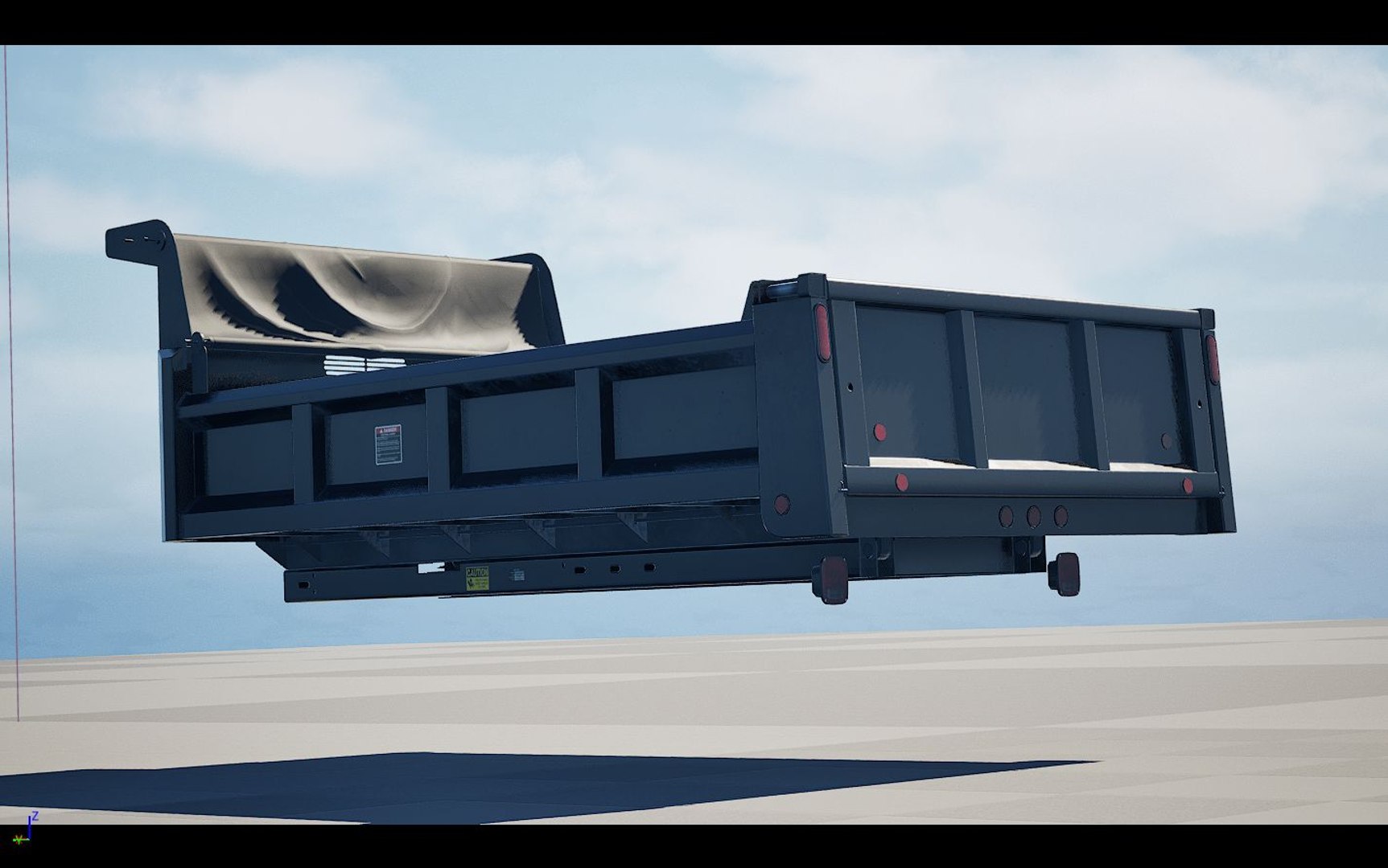 Dump Body 3D Model - TurboSquid 2378353