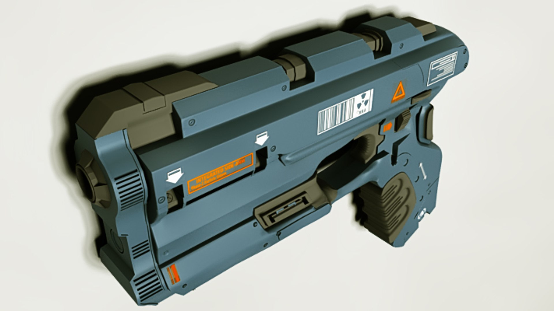 Pistol1 Low-poly 3D Model - TurboSquid 1409031