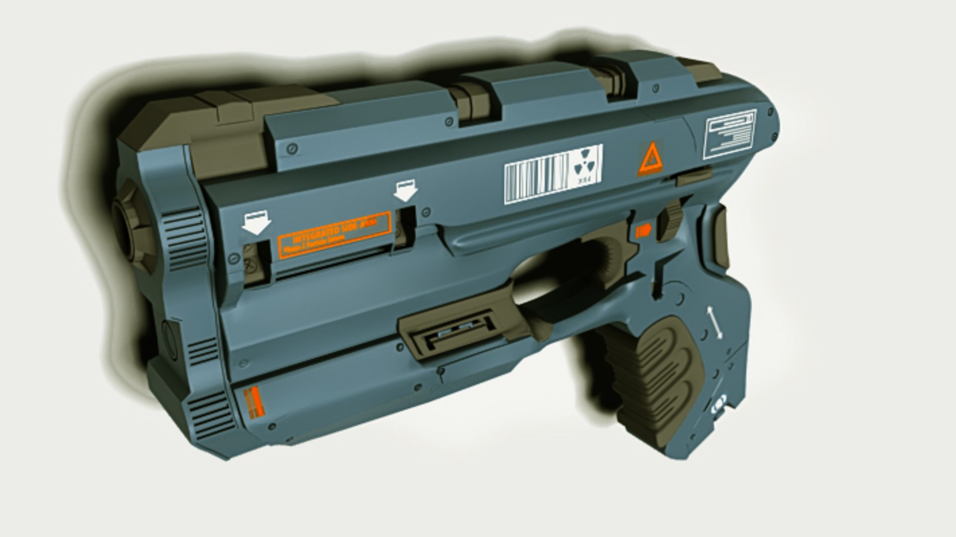 Pistol1 Low-poly 3D Model - TurboSquid 1409031