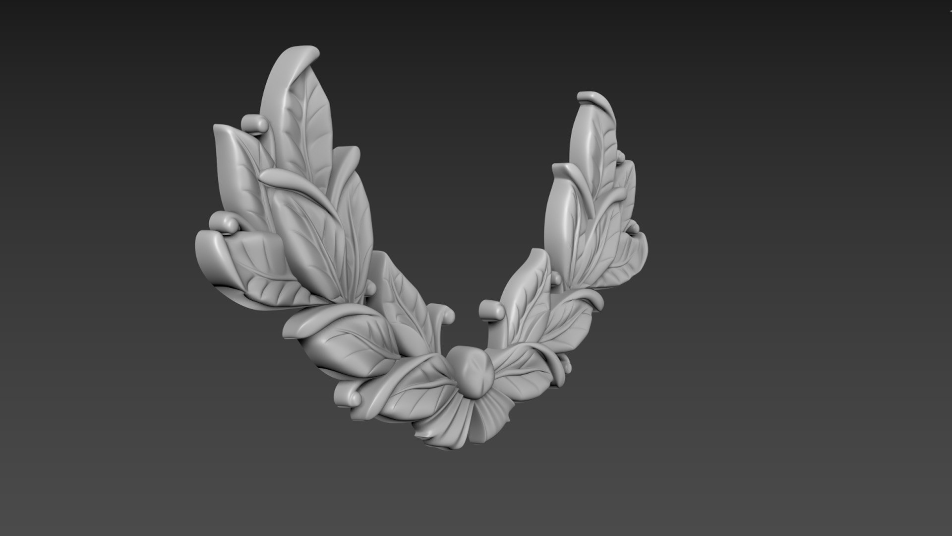 3D Branch With Leaves - TurboSquid 2145253