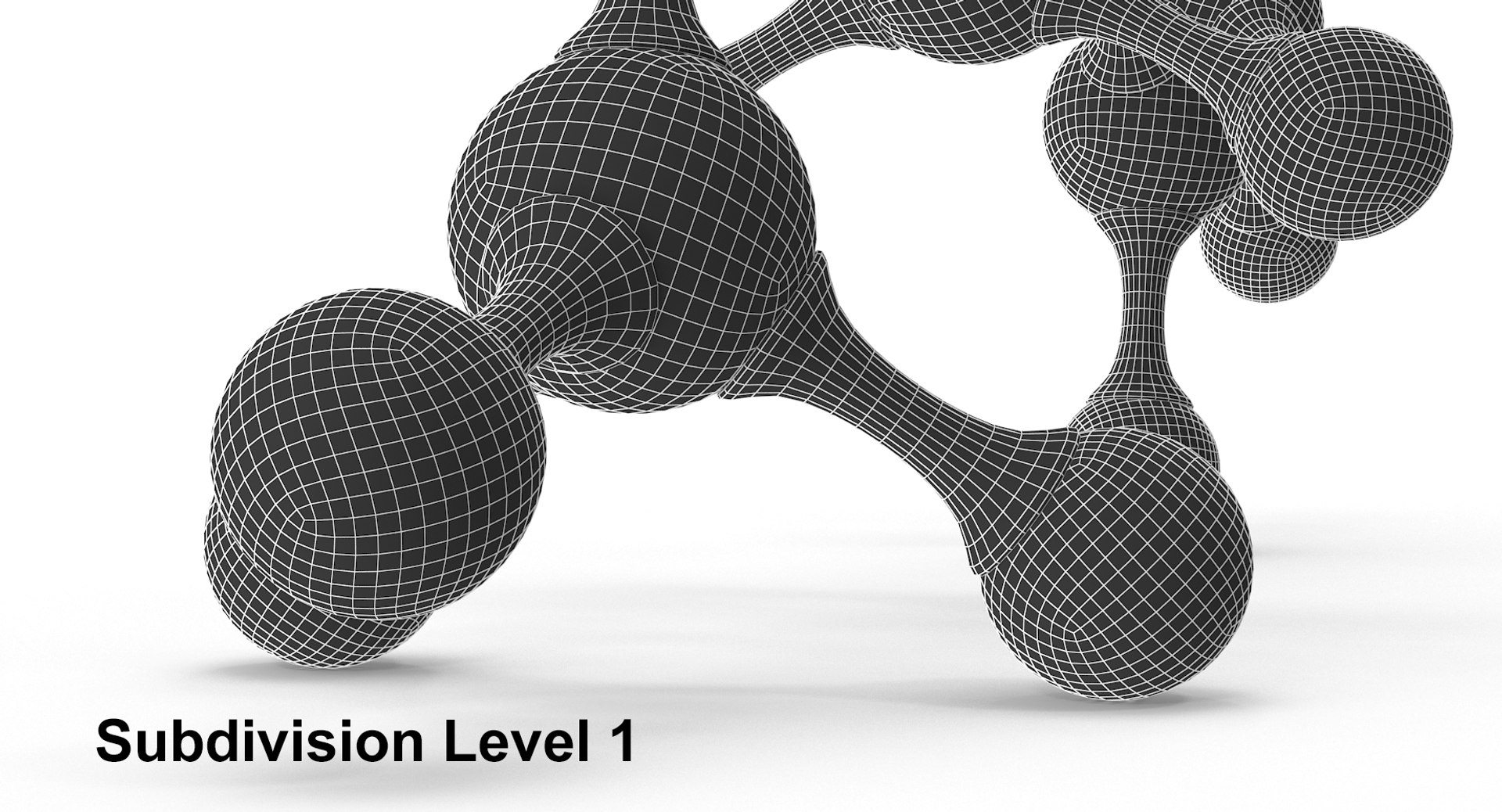 3D Model Methamphetamine Molecular Meth - TurboSquid 1372221