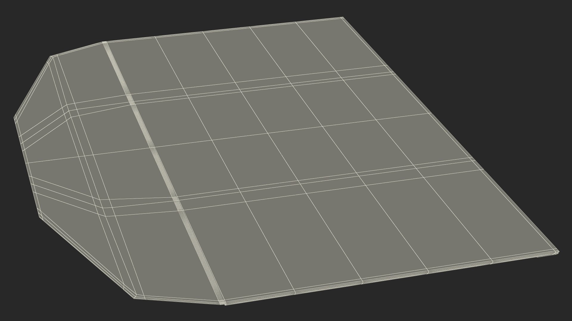 Craft Paper Trapezium Envelope 3D Model - TurboSquid 2214583