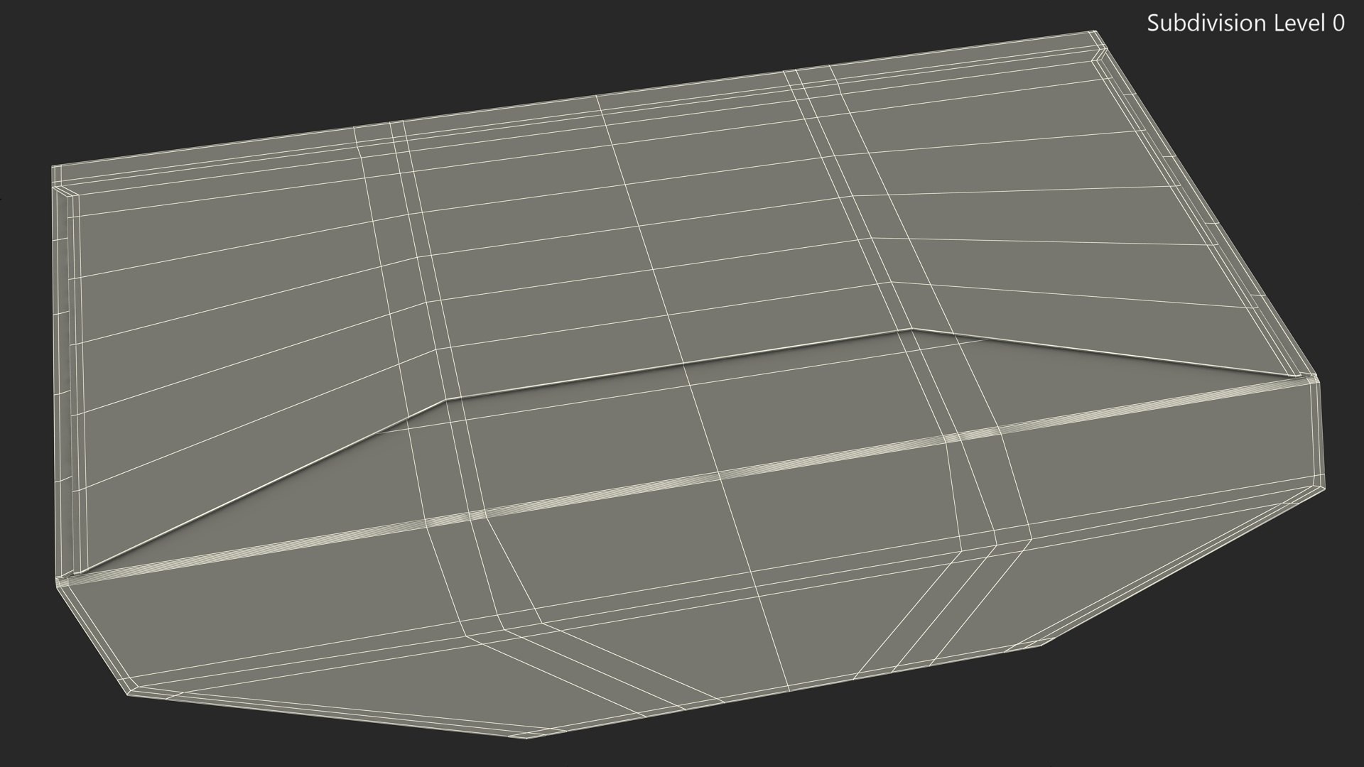 Craft Paper Trapezium Envelope 3D Model - TurboSquid 2214583