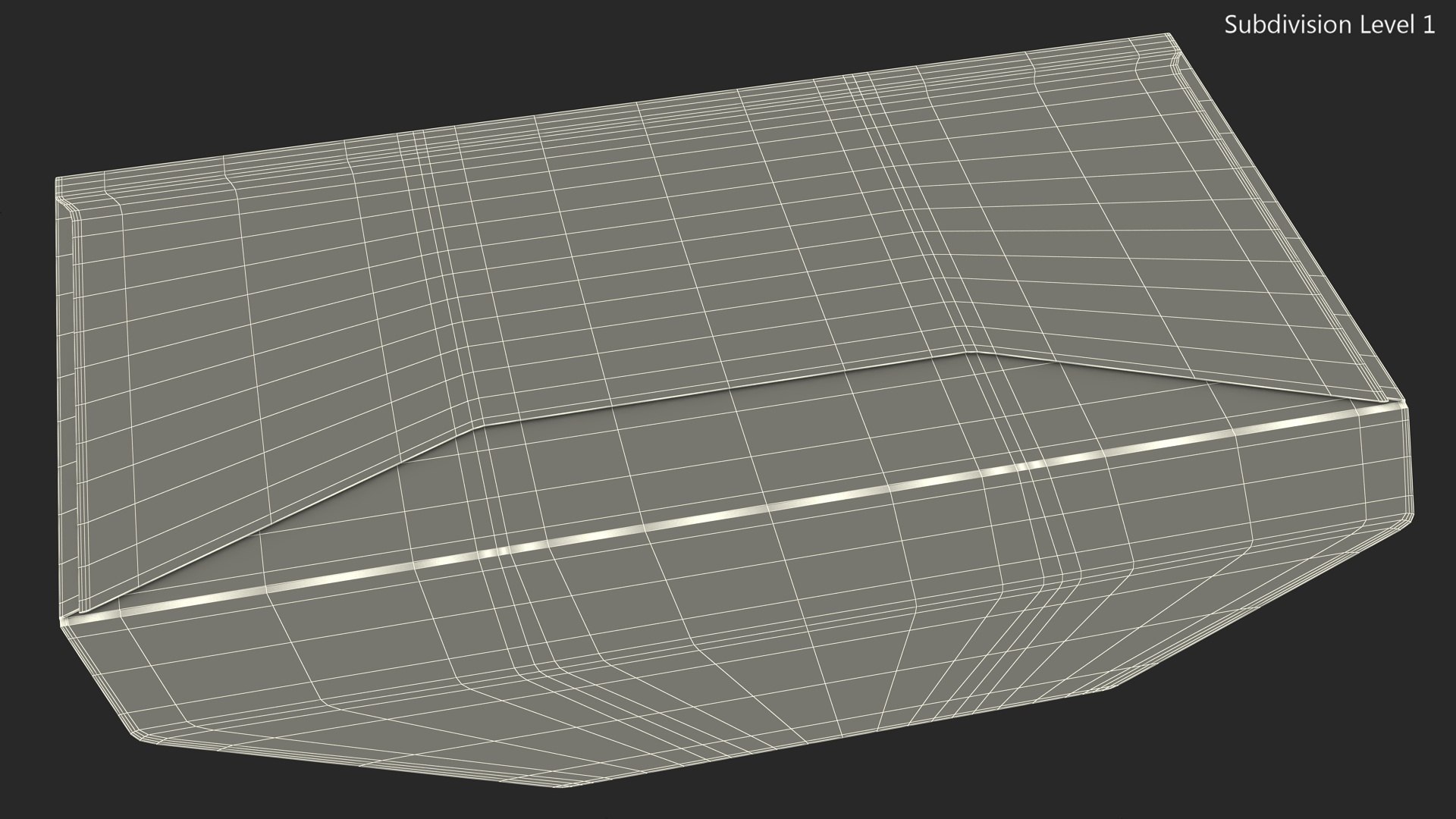 Craft Paper Trapezium Envelope 3D Model - TurboSquid 2214583