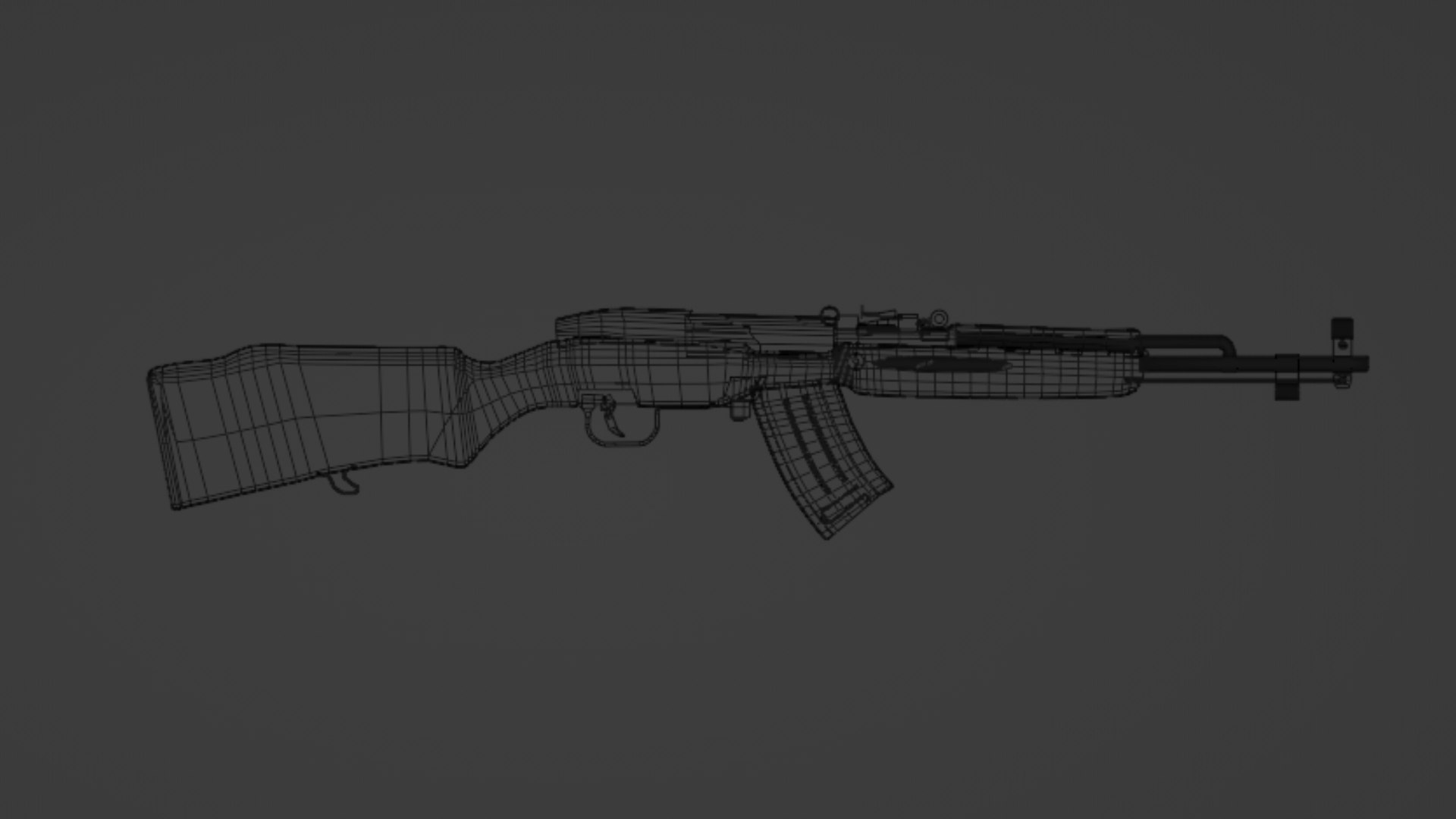 3D Sks Rifle - TurboSquid 2244292