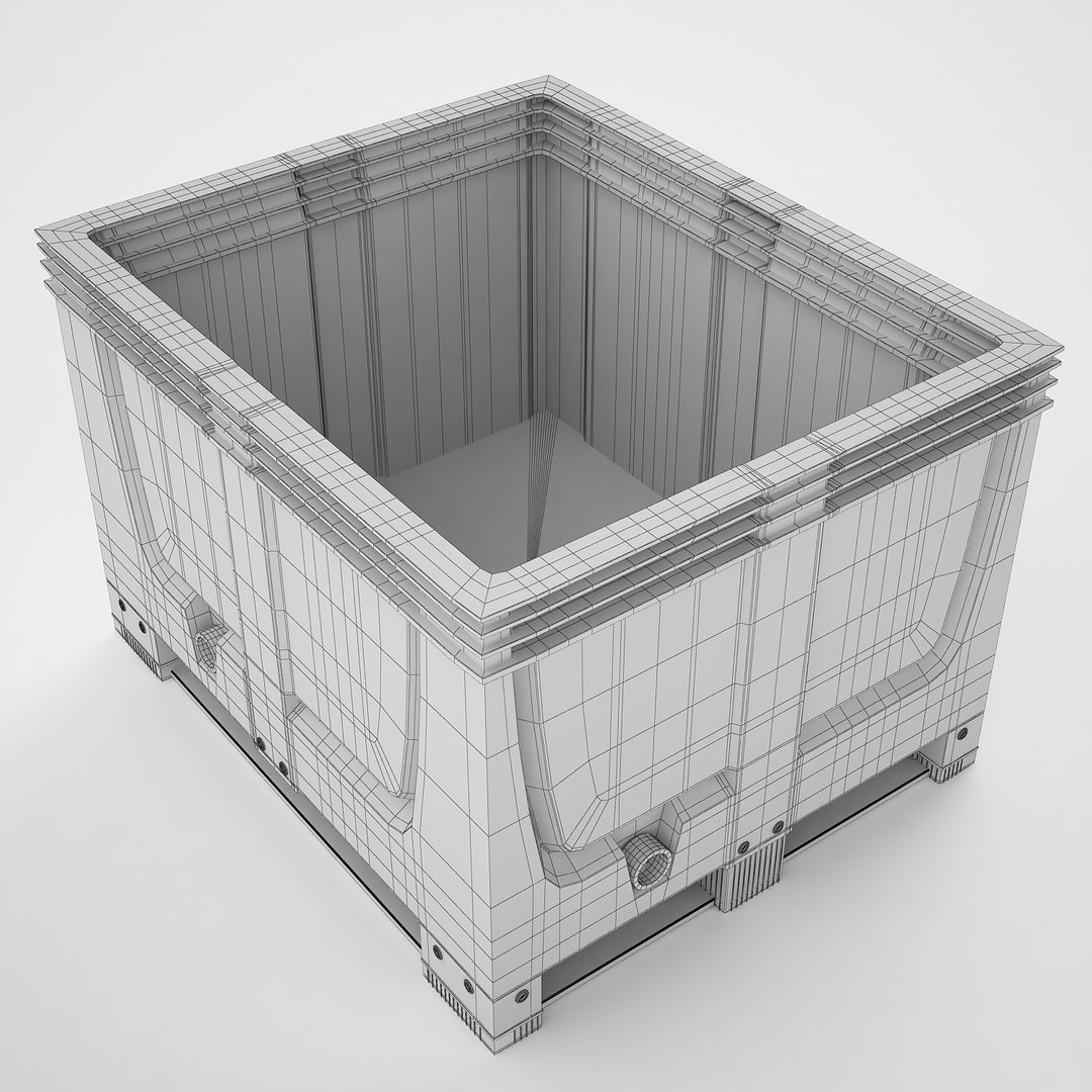 3d Plastic Crate