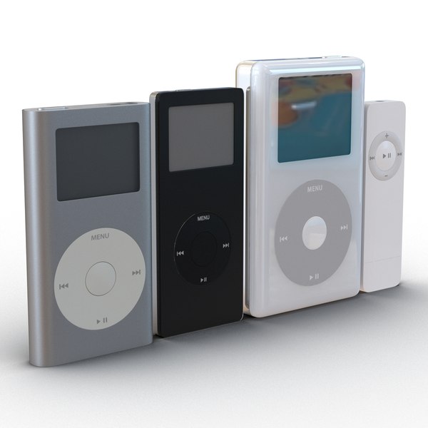 3d ipod 4 model