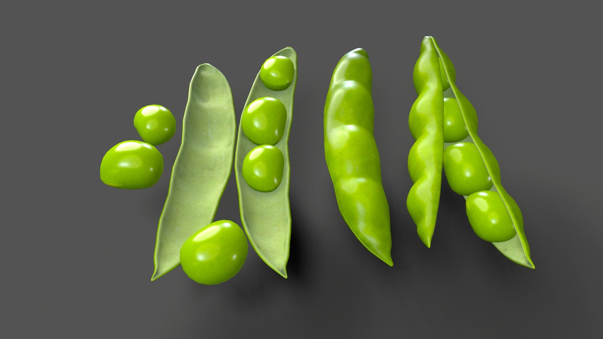 3D Pea - TurboSquid 2256819
