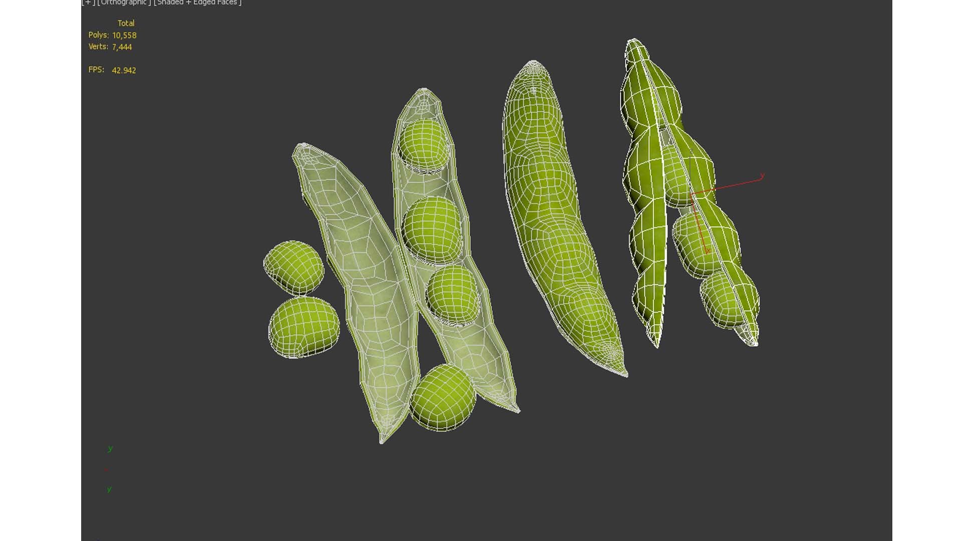 3D Pea - TurboSquid 2256819