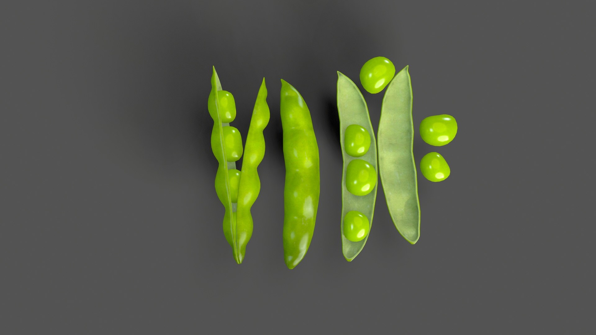 3D Pea - TurboSquid 2256819