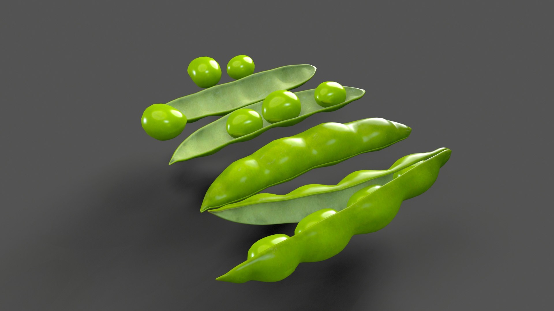 3D Pea - TurboSquid 2256819