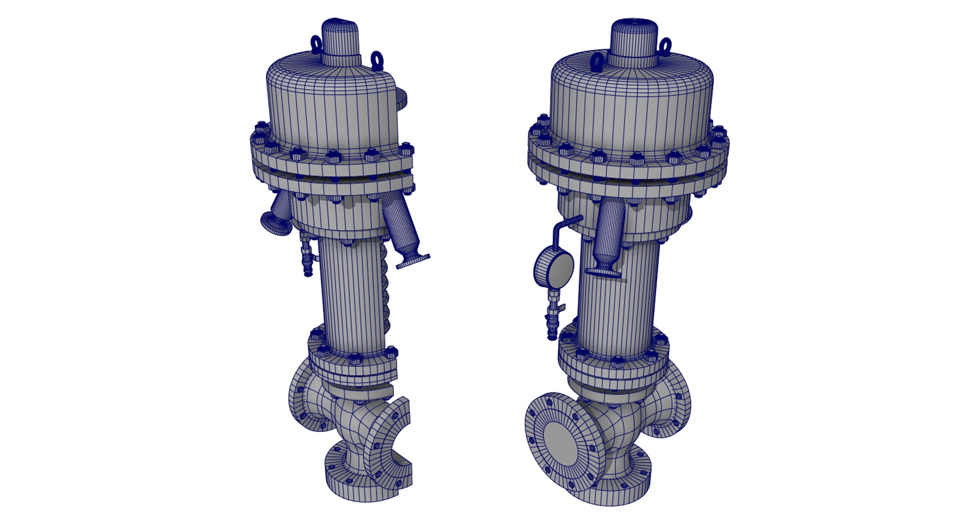 3d Control Valve 2 Model