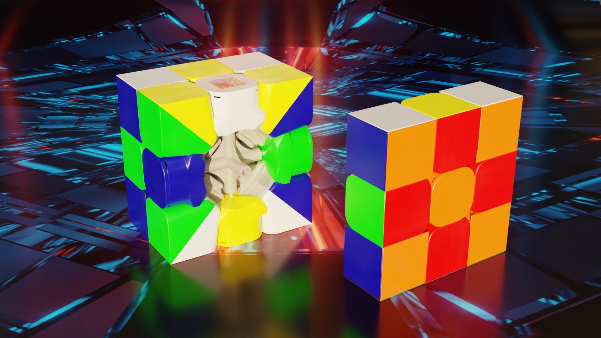 3D Rubik 3x3 - Rs3m 2020 - TurboSquid 2217216