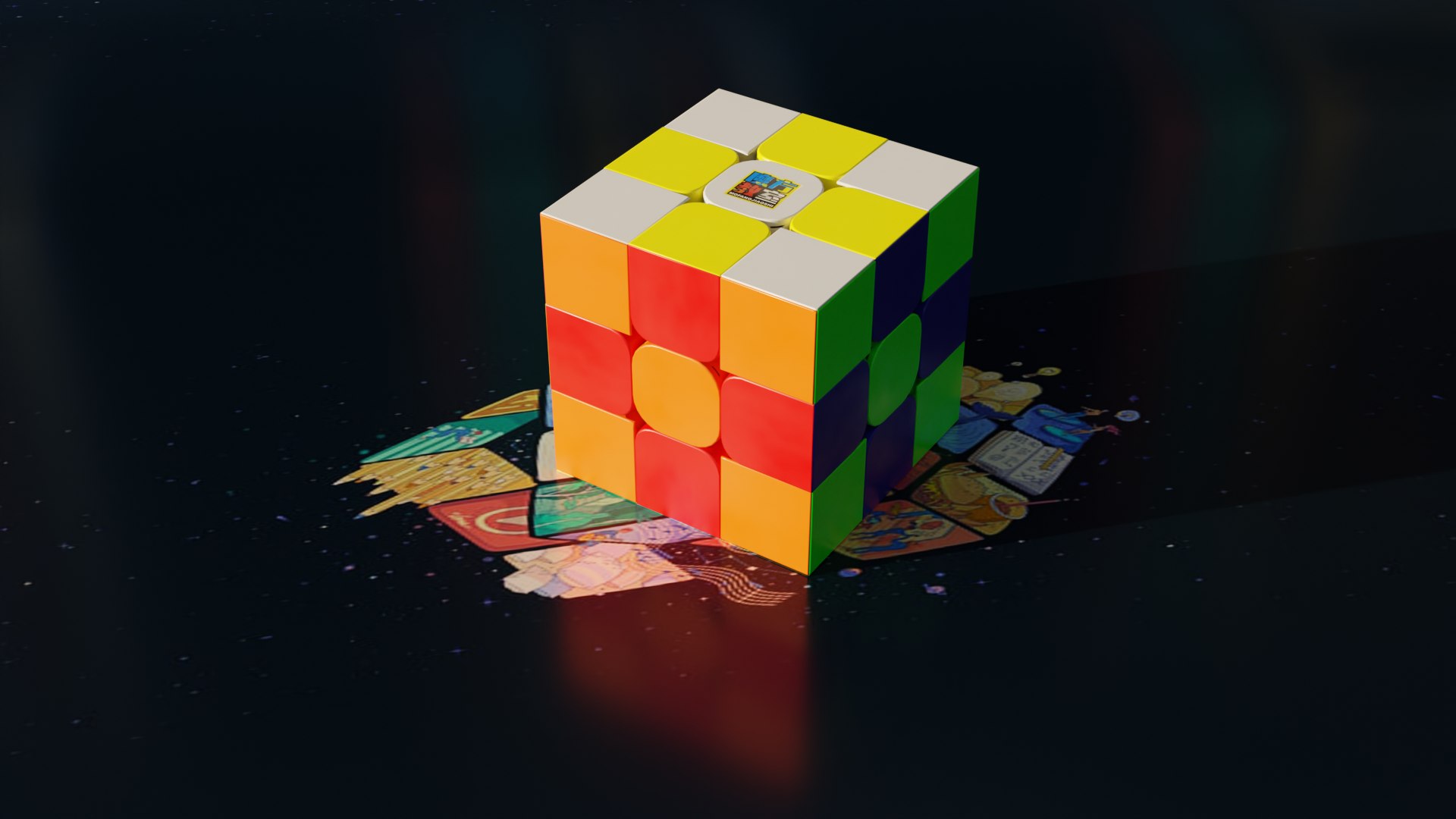 3D Rubik 3x3 - Rs3m 2020 - TurboSquid 2217216